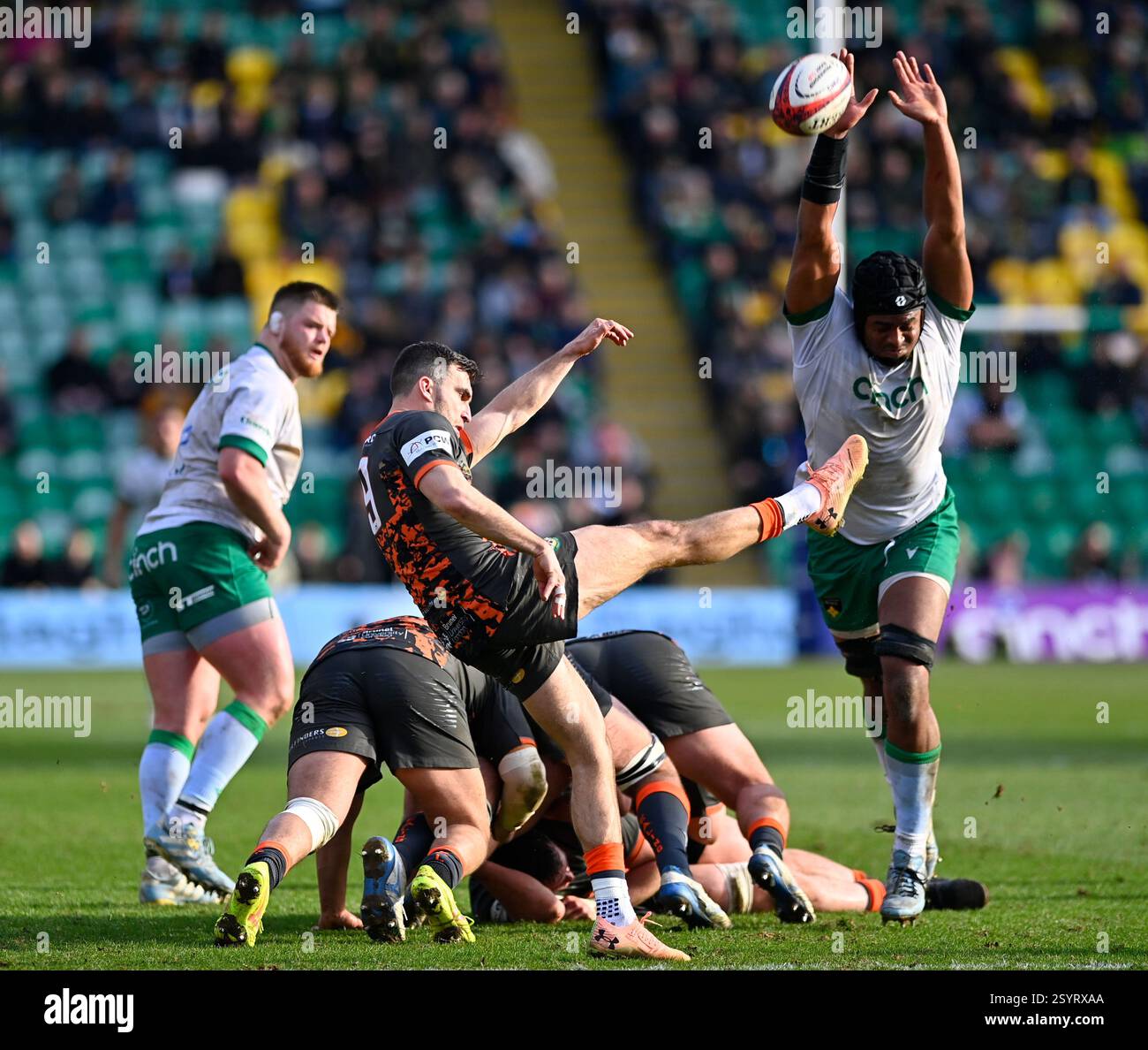 Northampton ENGLAND - : Ealing Trailfinders Craig Hampson during the ...