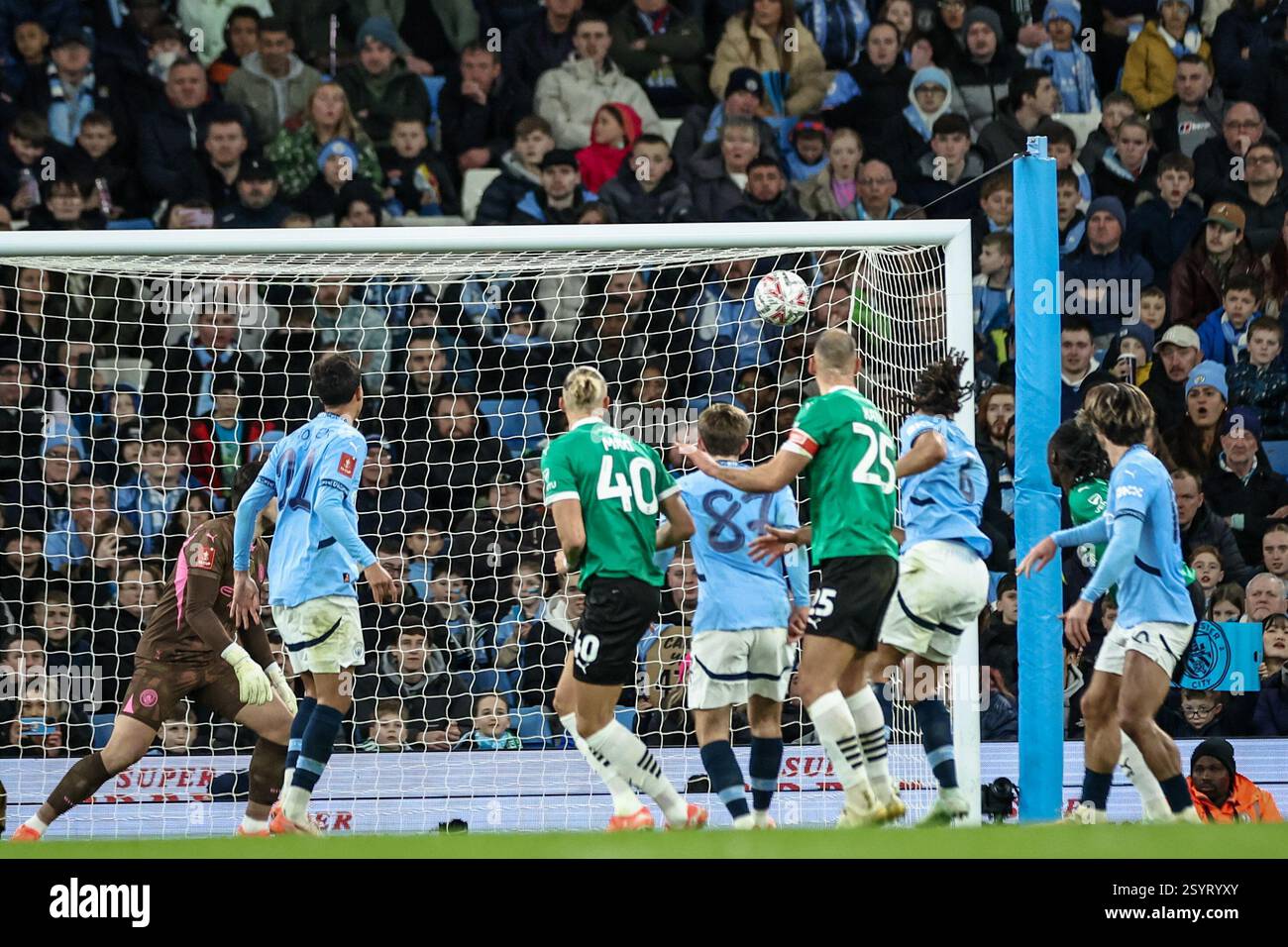 Maksym Talovierov of Plymouth Argyle scores to make it 0-1 during the ...