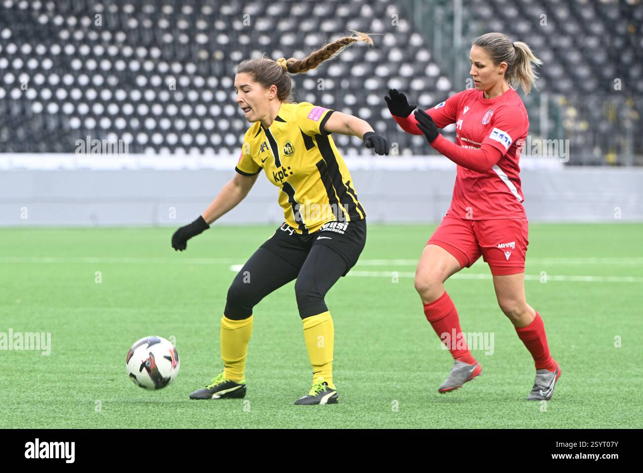 01/03/2025, Bern, Stadion Wankdorf, Women's Super League: BSC YB Frauen ...
