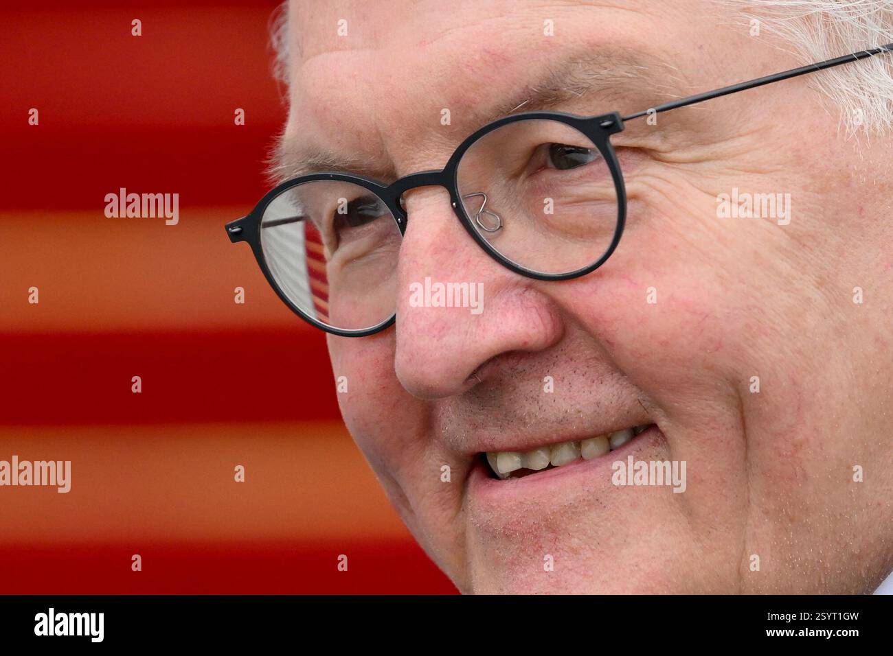 Germany's President Frank-Walter Steinmeier leaves Congress after ...