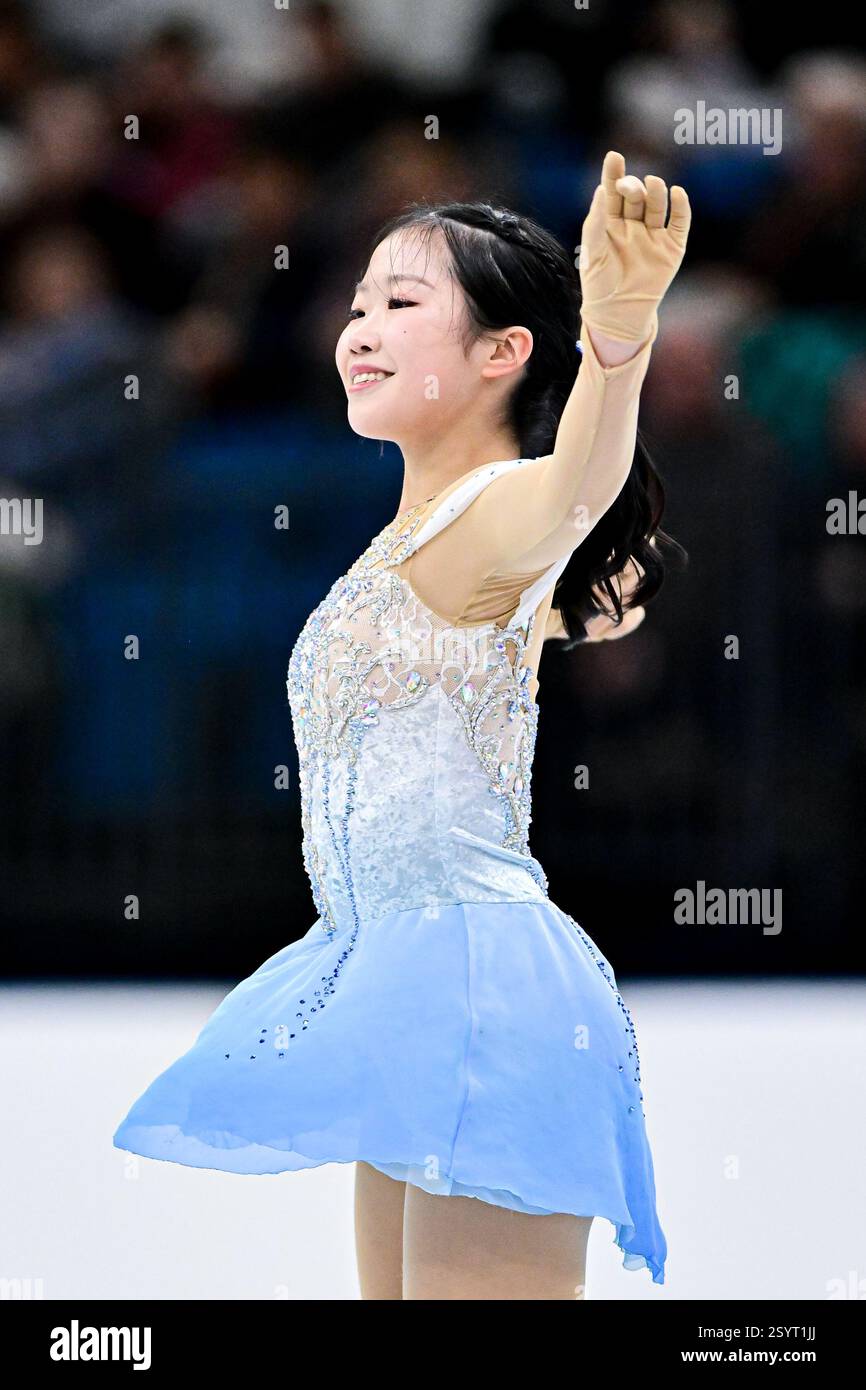 Ami NAKAI (JPN), during Junior Women Free Skating, at the ISU World ...