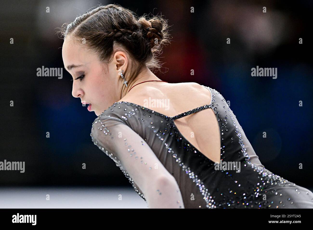 Inga GURGENIDZE (GEO), during Junior Women Free Skating, at the ISU ...