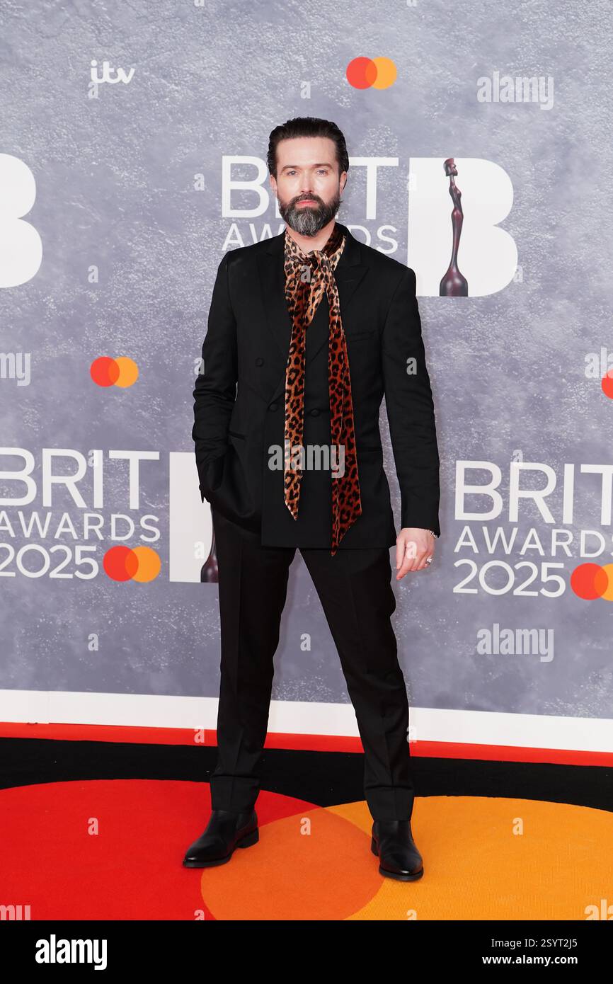 Emmett J. Scanlan arriving for The BRIT Awards 2025 at London's O2 ...