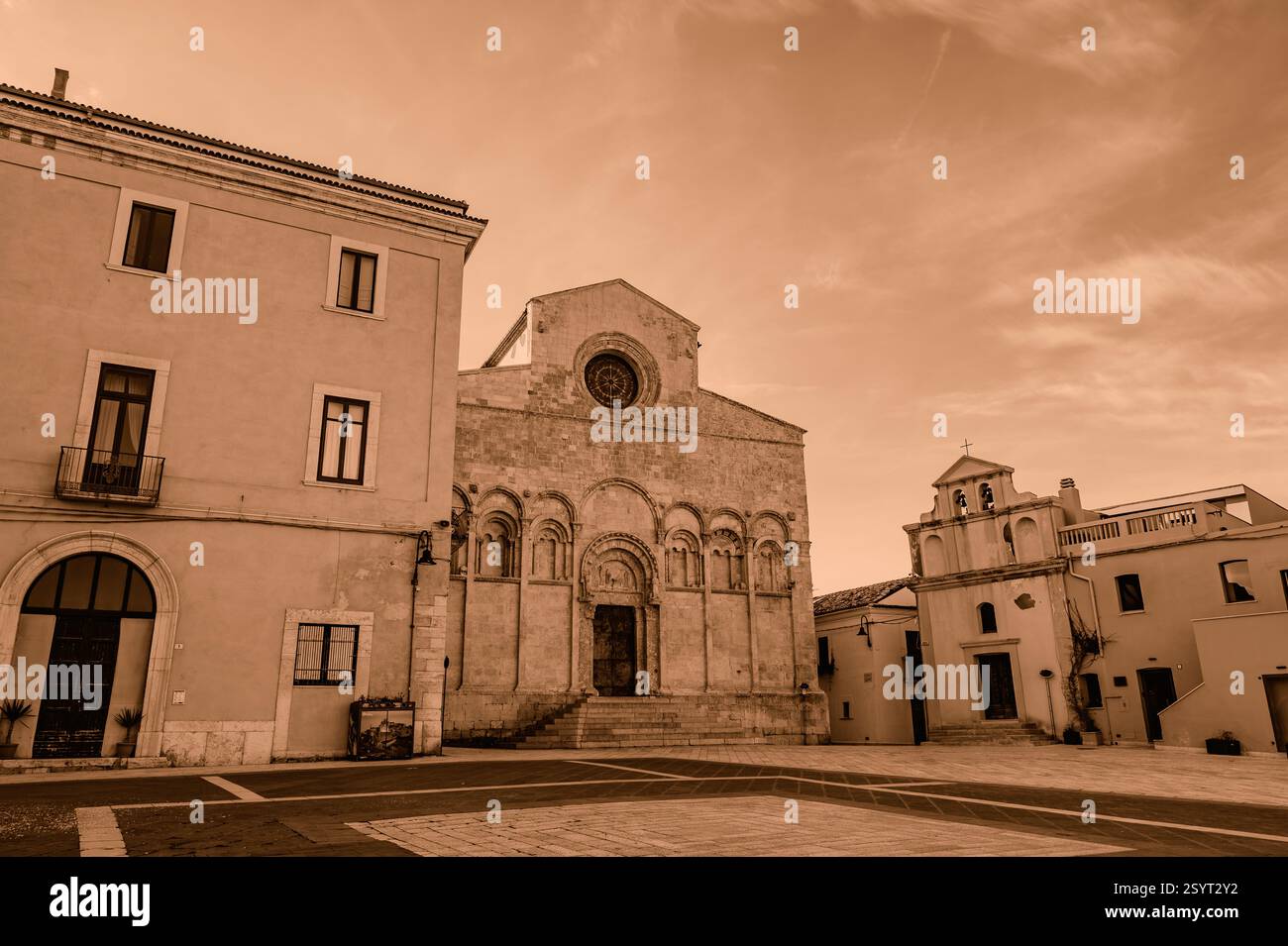 Of considerable architectural interest is the Apulian Romanesque-style ...