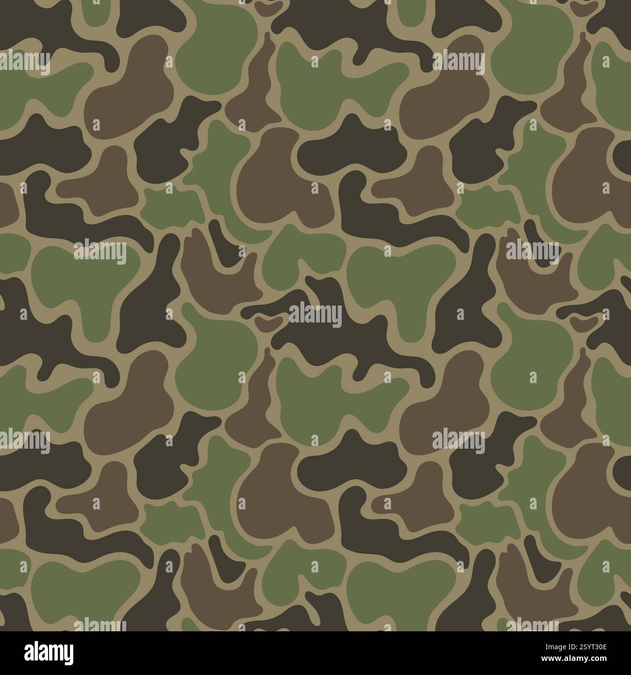 vector old school camouflage design, camo pattern Stock Vector Image ...