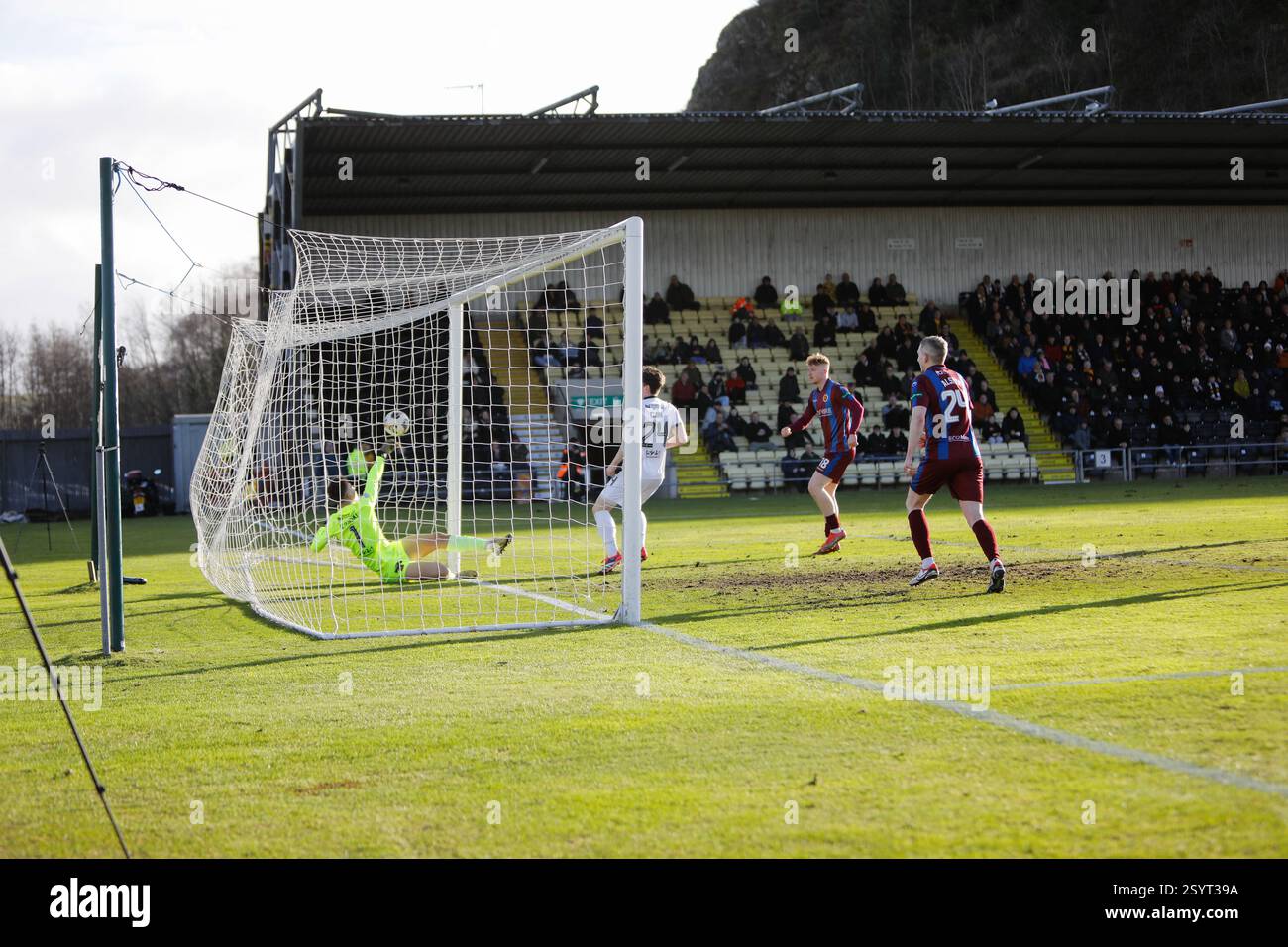 Dumbarton, scotland, UK, 1st March 2025 - Dumbarton 1 - Stenhousemuir 3 ...