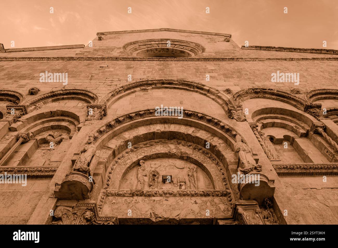 Of considerable architectural interest is the Apulian Romanesque-style ...