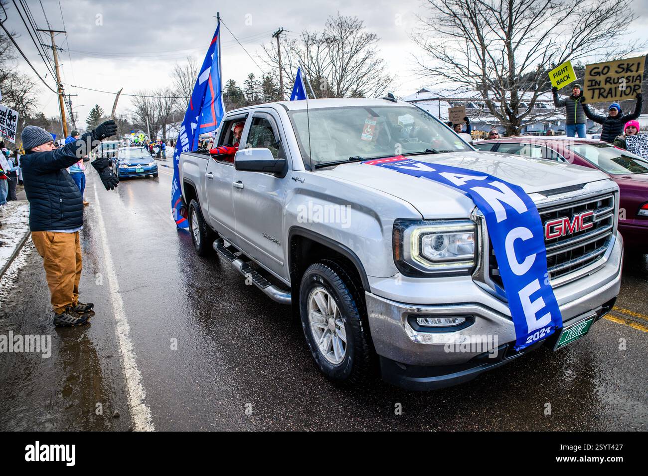 J d vance demonstrations hi-res stock photography and images - Alamy