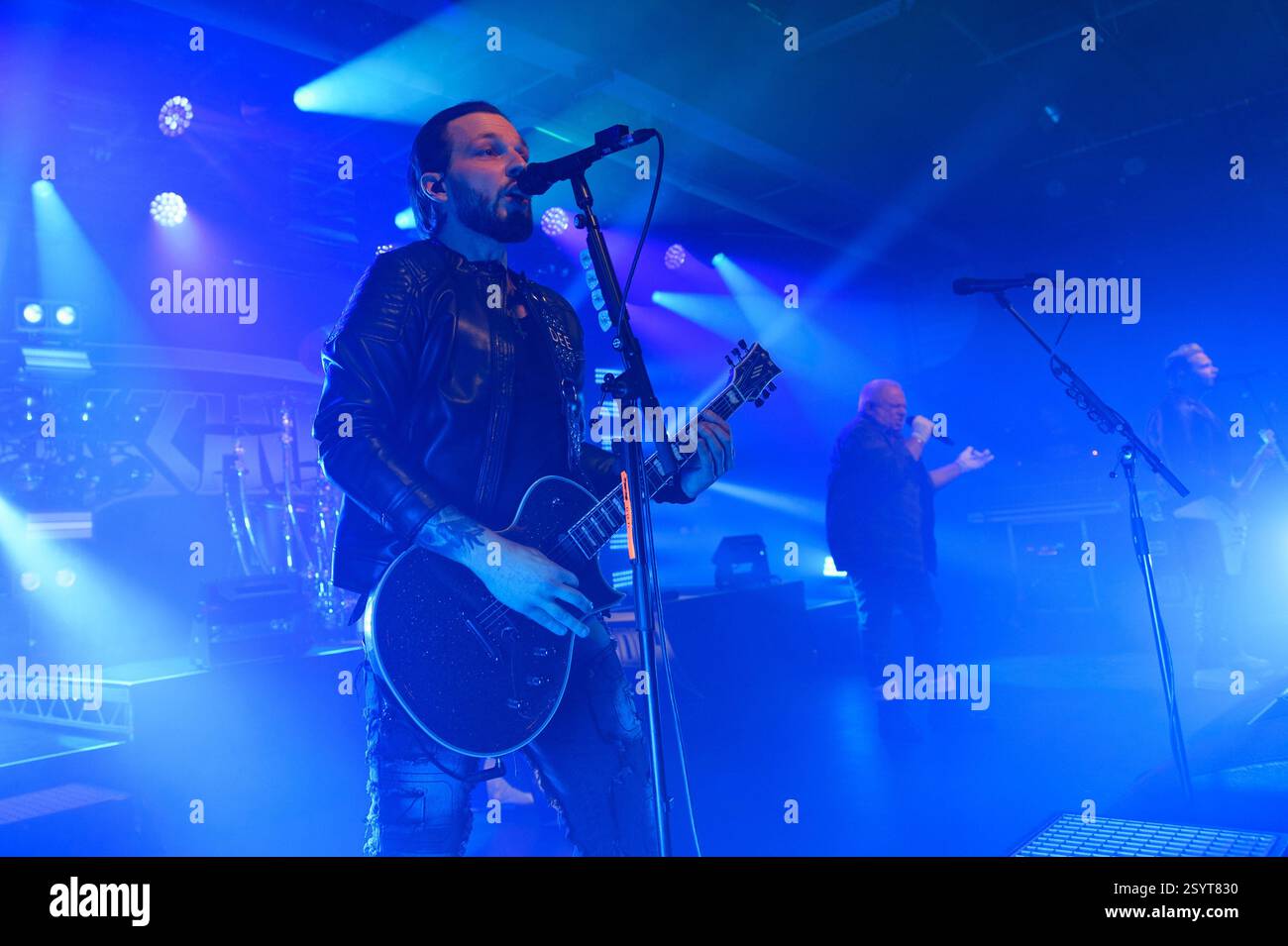 Munich, Germany, February 27th 2025: Dee Dammers (Guitar) from ...