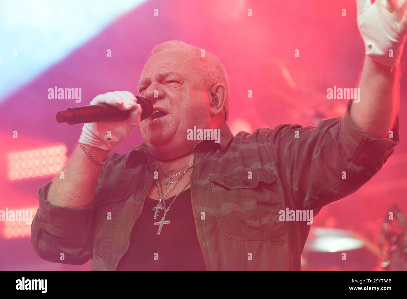 Munich, Germany, February 27th 2025: Udo Dirkschneider (Vocals) from ...