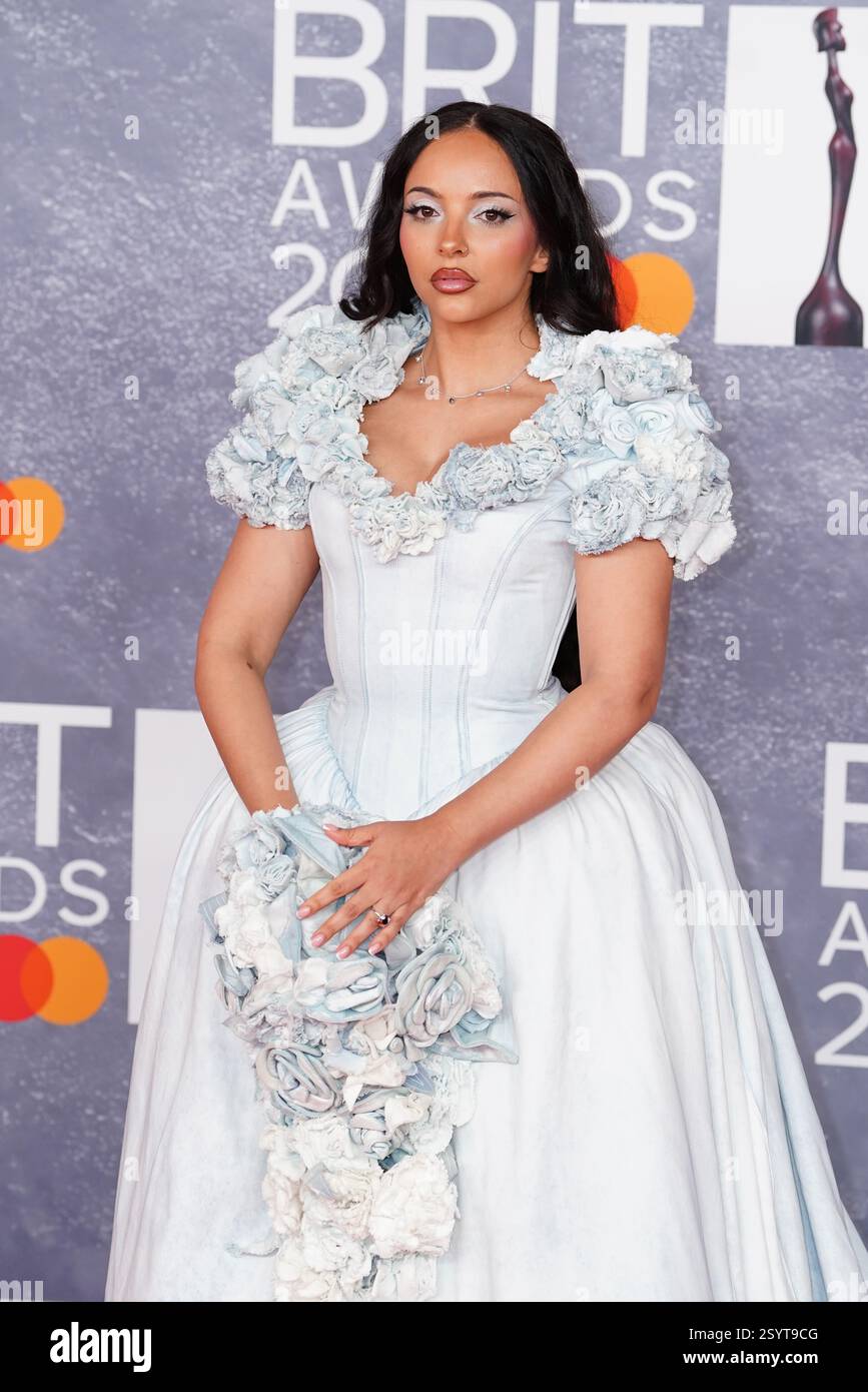 Jade Thirlwall arriving for The BRIT Awards 2025 at London's O2 Arena ...