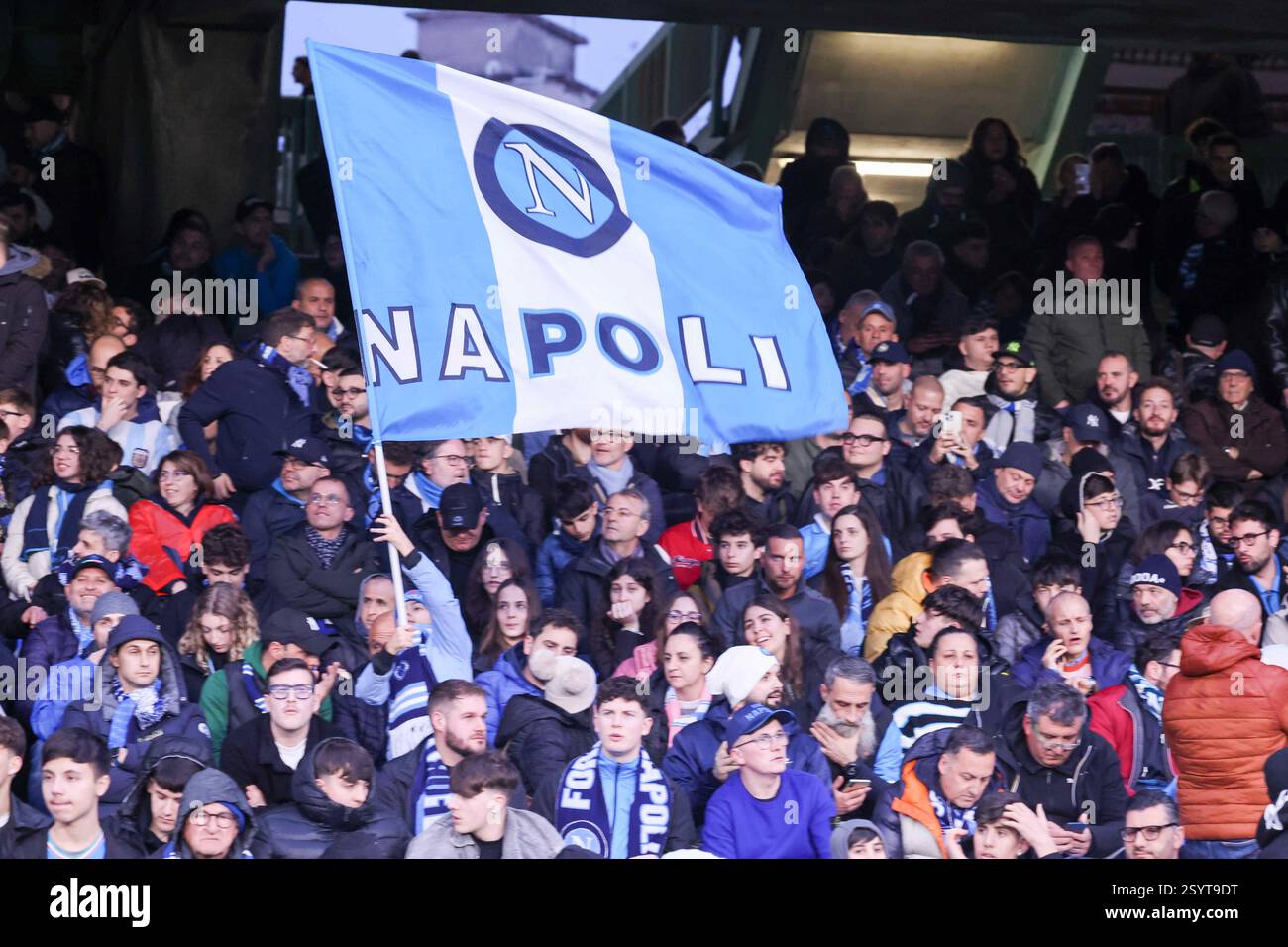 March 1, 2025, Napoli, Campania, ITALIA: During the football match of 1 ...