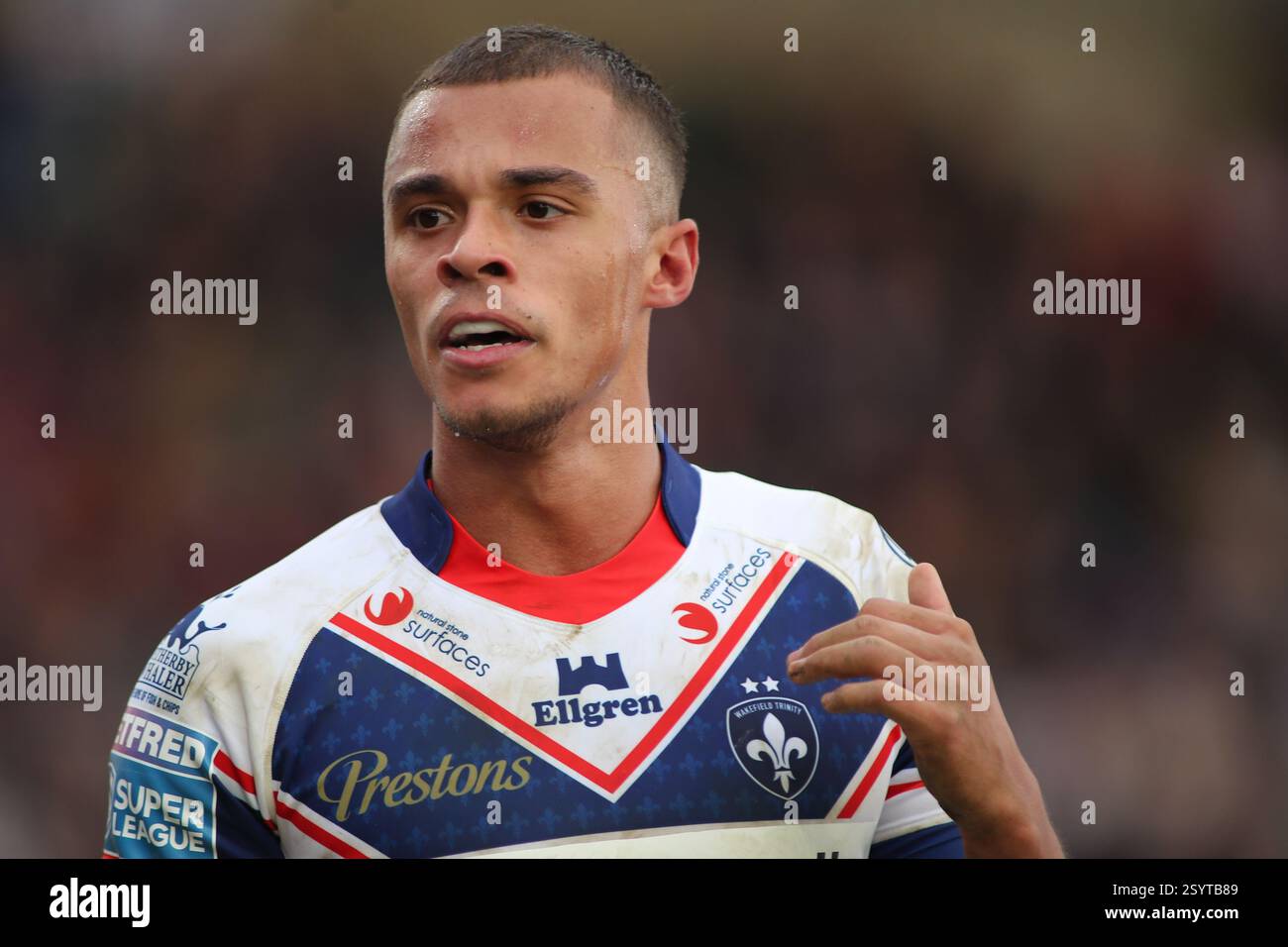 Wakefield, UK. 01st Mar, 2025. DIY Kitchens Stadium, Wakefield, West ...