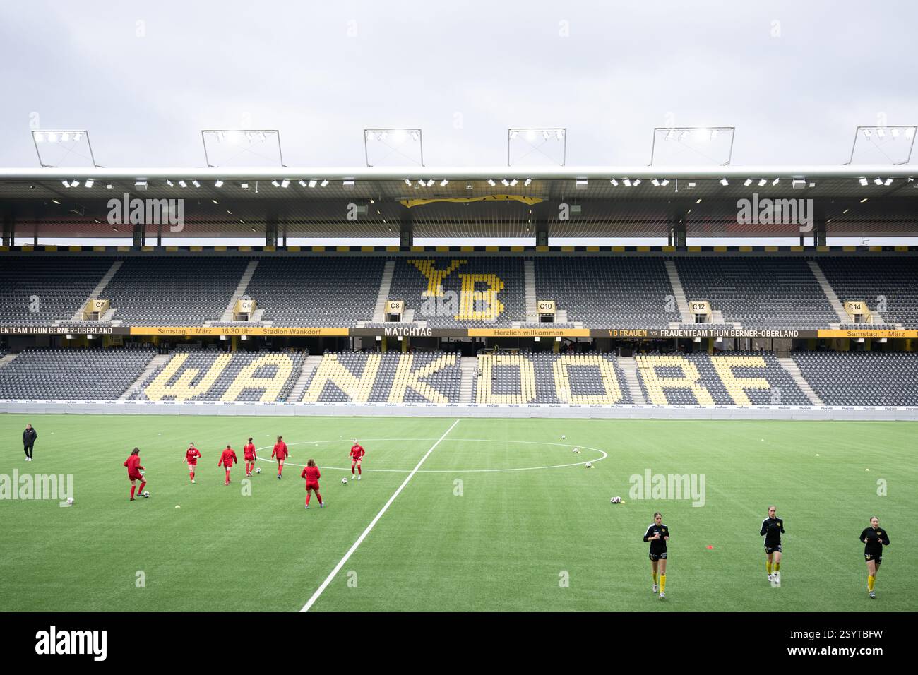 01/03/2025, Bern, Wankdorf Stadium, Women's Super League: BSC YB Women ...