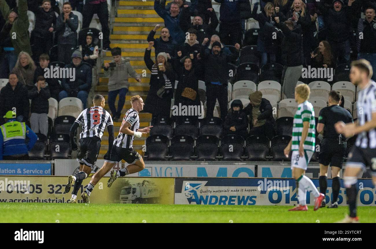 1st March 2025; St Mirren Park, Paisley, Renfrewshire, Scotland ...