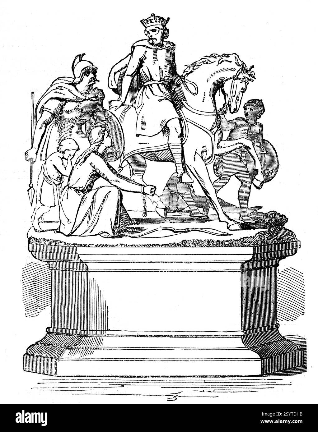 Statue of king alfred Cut Out Stock Images & Pictures - Alamy