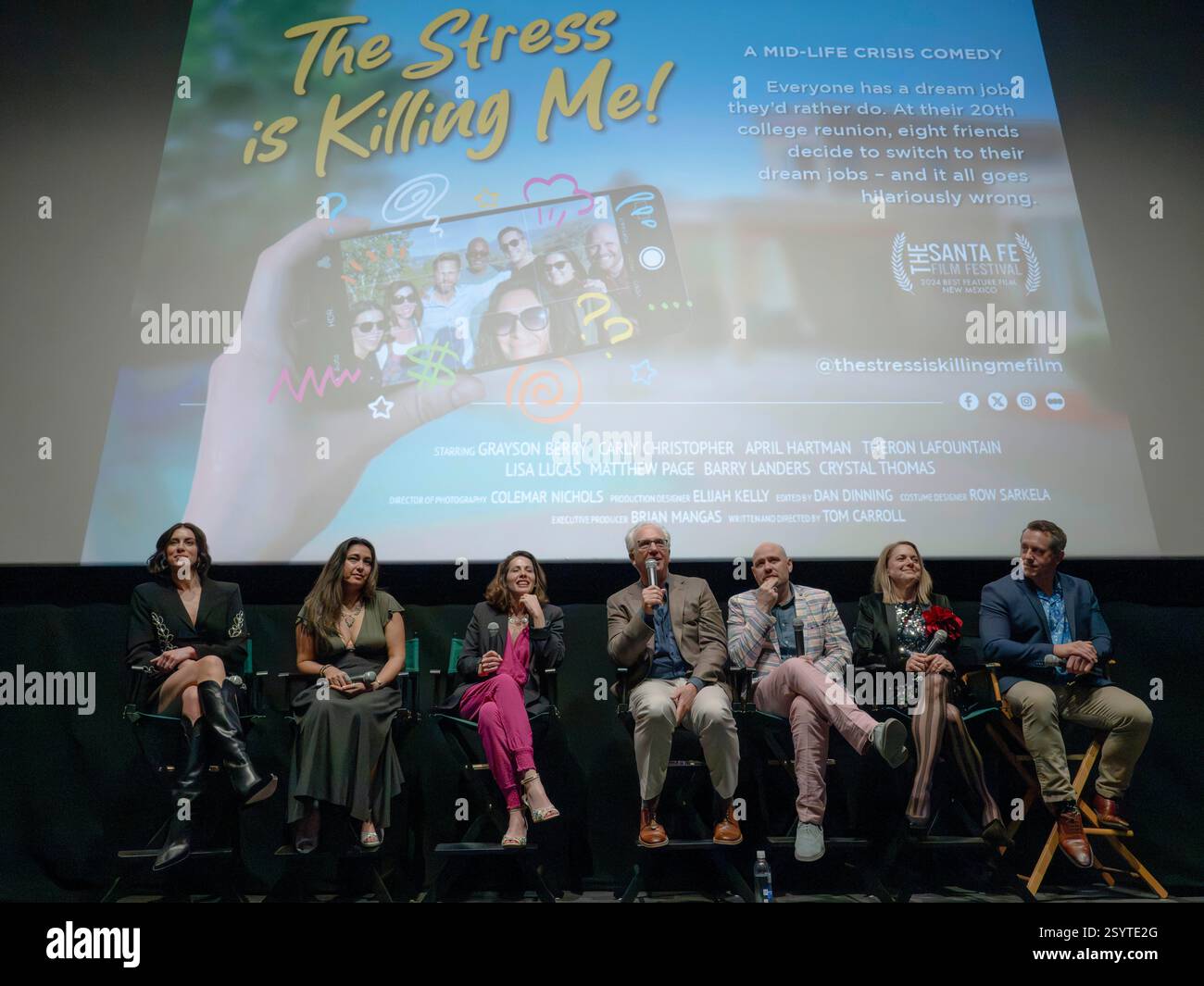 February 28, 2025, Westwood, California, USA: (L-R) Carly Christopher ...