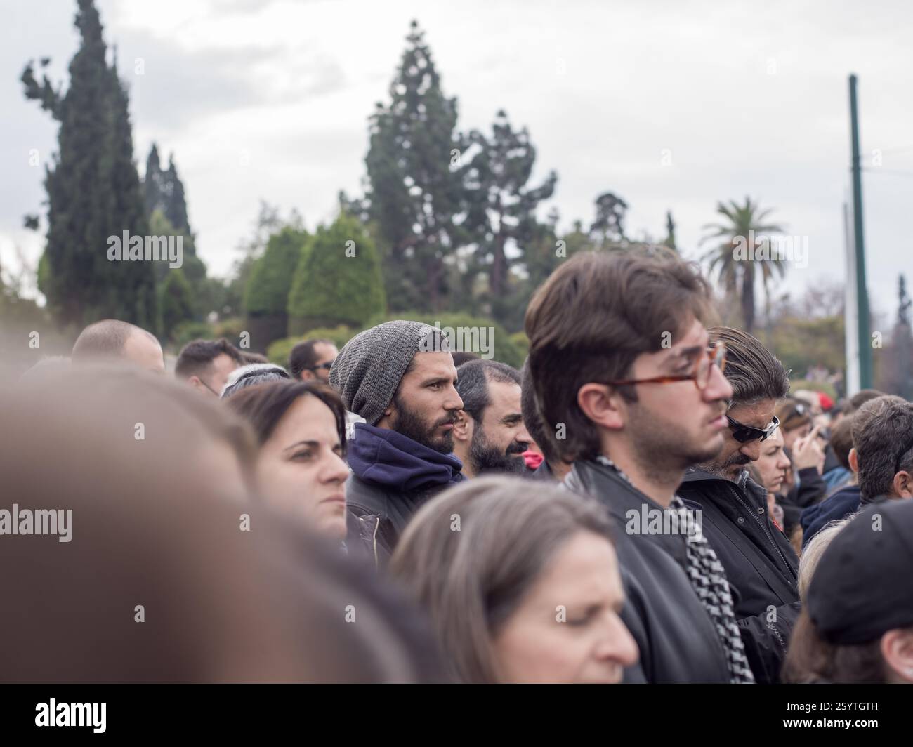Two millions protest for the deadly train crash at Tempi in 28 February ...