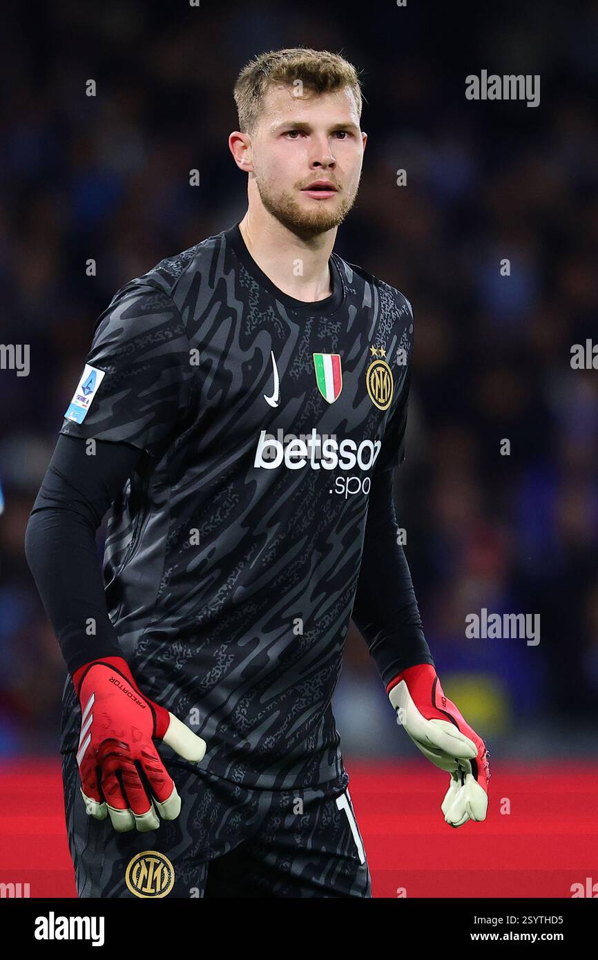Naples, Italy. 01st Mar, 2025. Josep Martinez Riera of FC ...