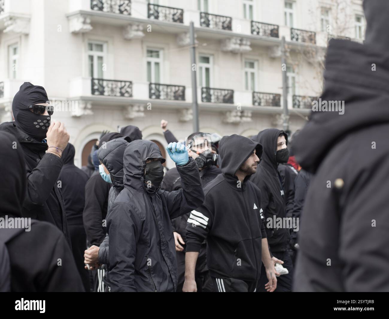 Two millions protest for the deadly train crash at Tempi in 28 February ...