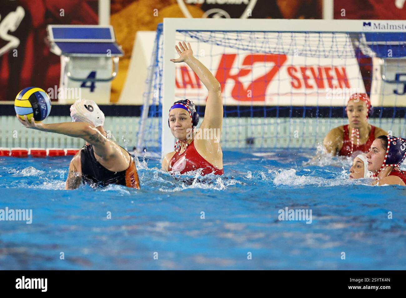 Rome, Italy. 01st Mar, 2025. Sofia Tornarou (Olympiacos Piraeus) during ...