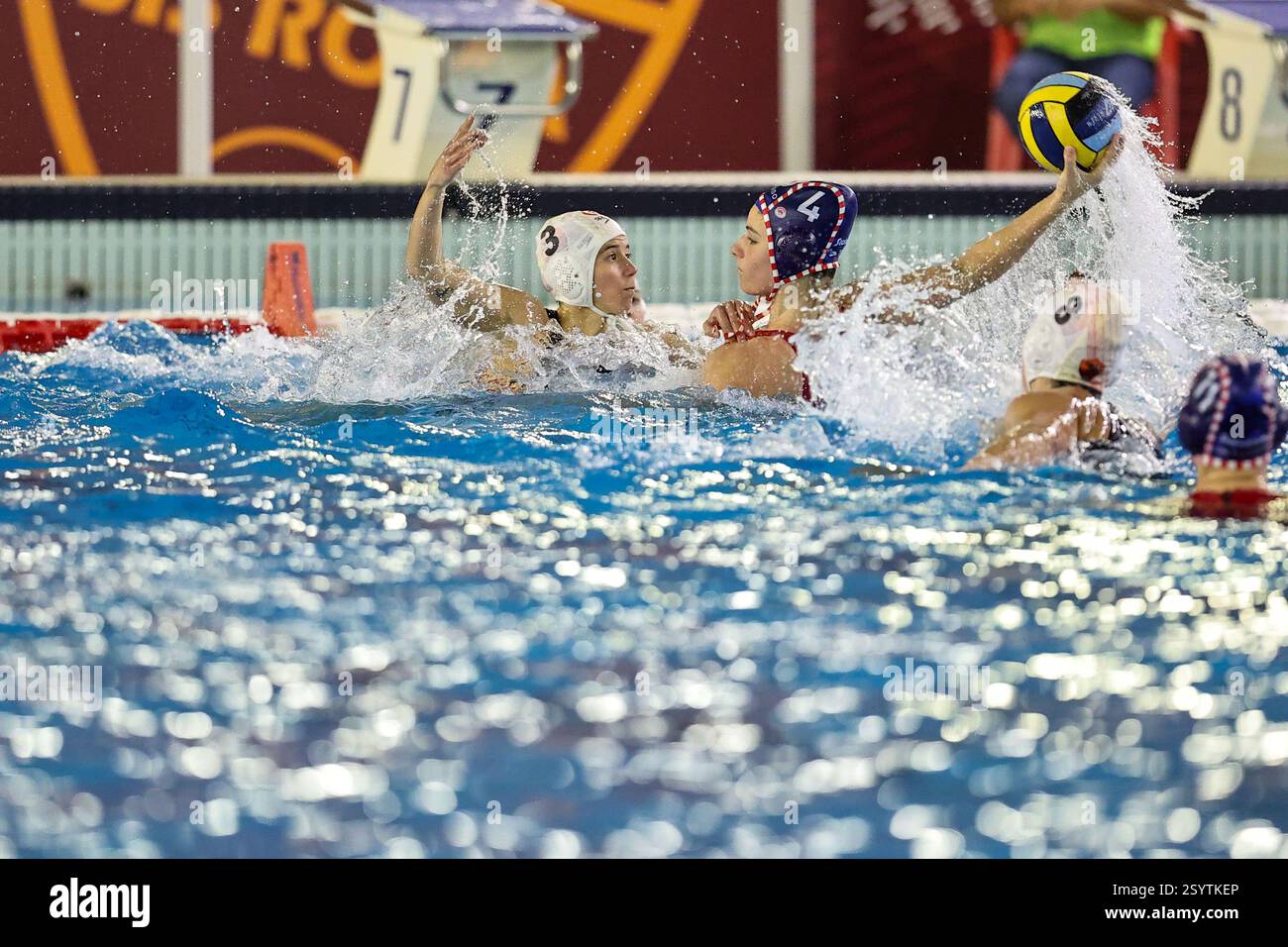 Rome, Italy. 01st Mar, 2025. Anna Gual Rovirosa (SIS Roma) vs Stefania ...