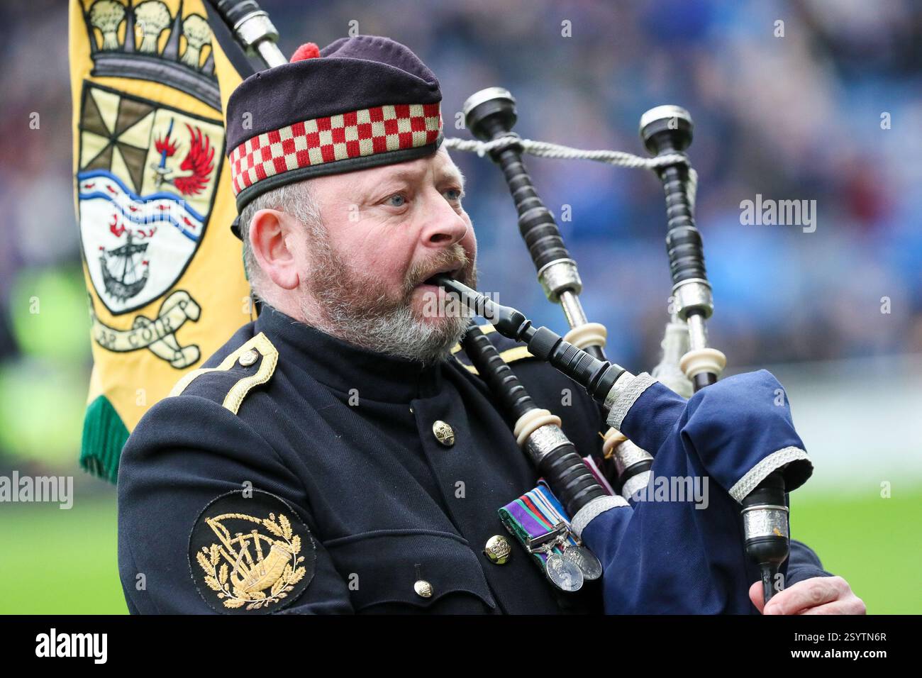 Glasgow, UK. 01st Mar, 2025. The annual; "Armed Forces Day" a tribute ...