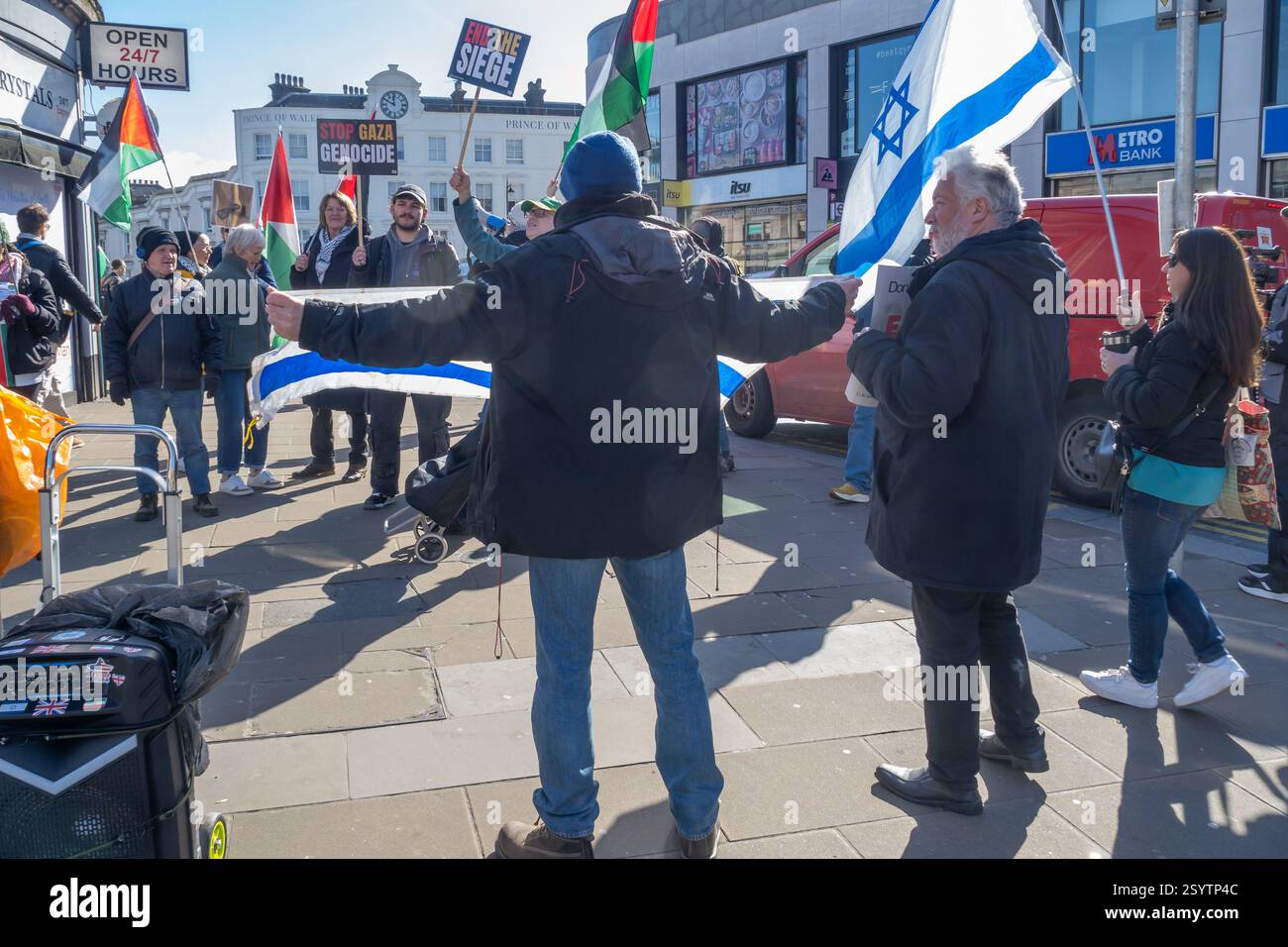 London, UK. 1 March 2025. Merton Friends of Palestine and Kingston and ...