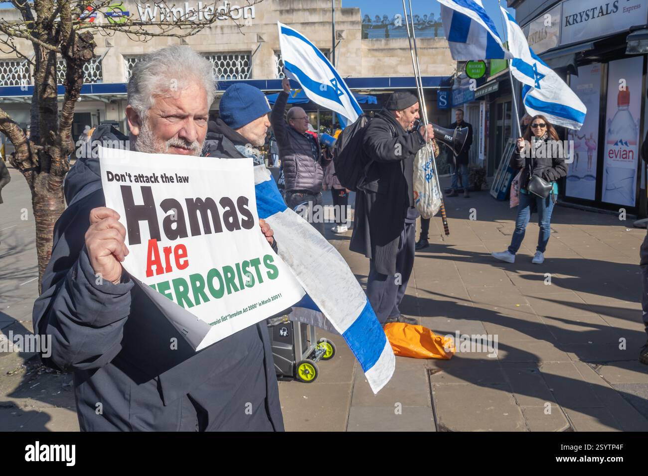 London, UK. 1 March 2025. Merton Friends of Palestine and Kingston and ...