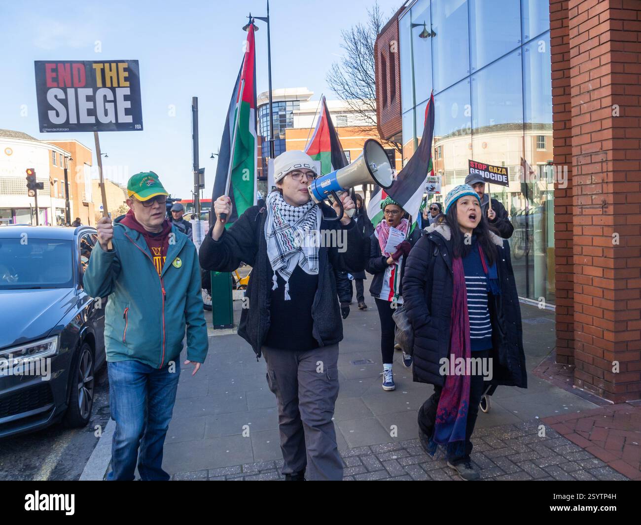 London, UK. 1 March 2025. Merton Friends of Palestine and Kingston and ...