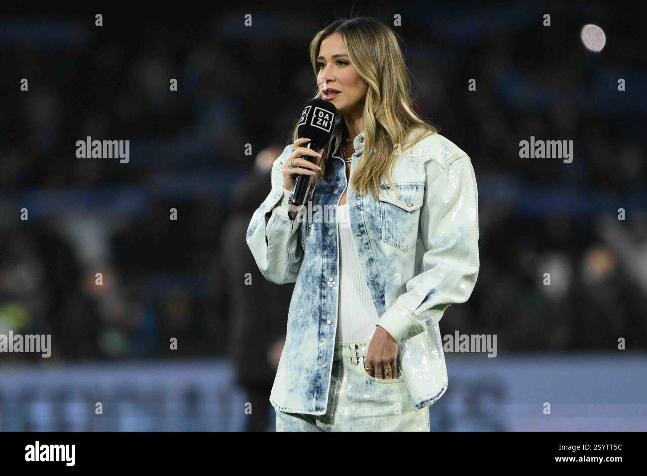 Naples, Italy. 01st Mar, 2025. Dilette Leotta during the Serie A ...