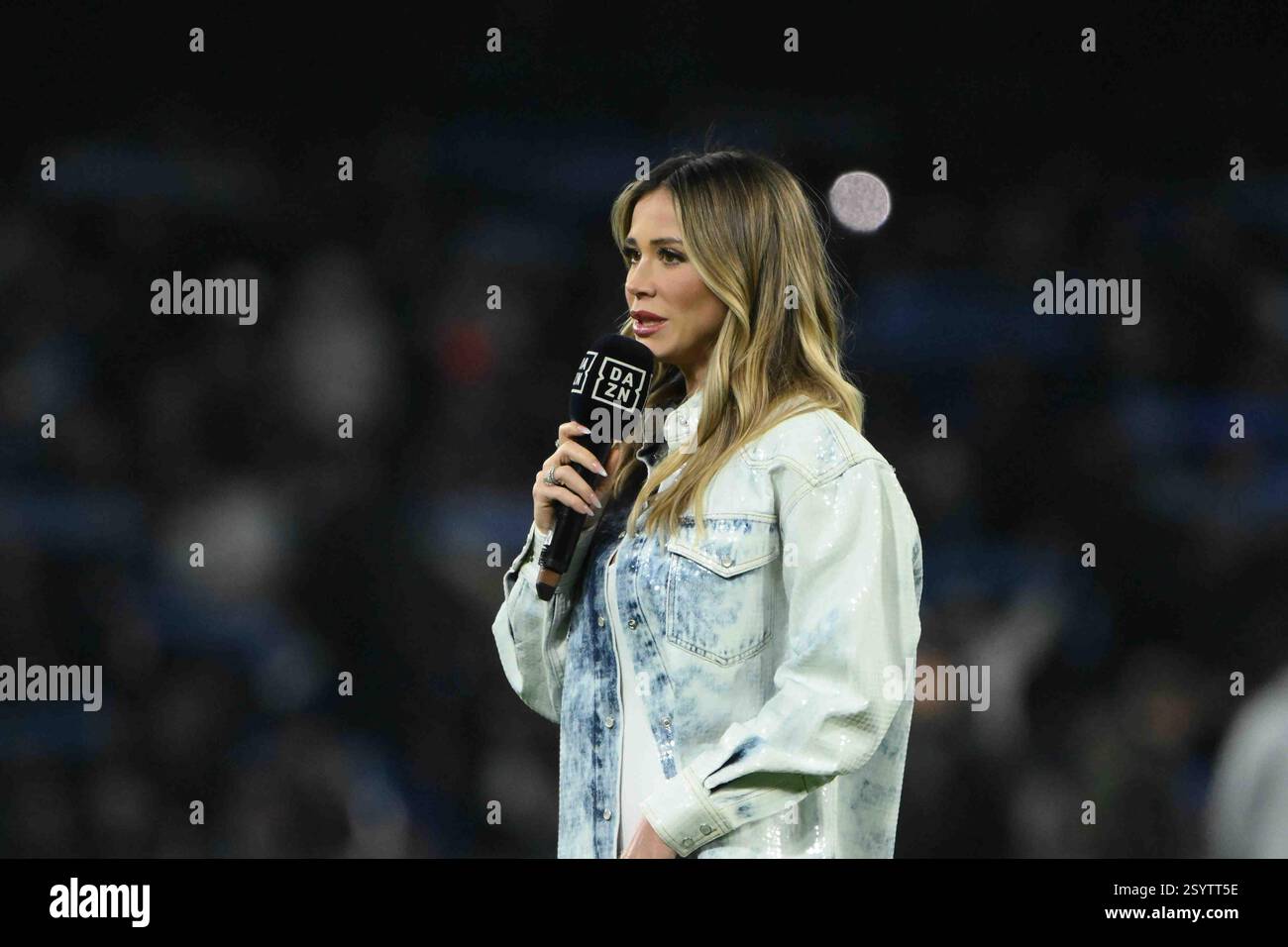 Naples, Italy. 01st Mar, 2025. Dilette Leotta during the Serie A ...