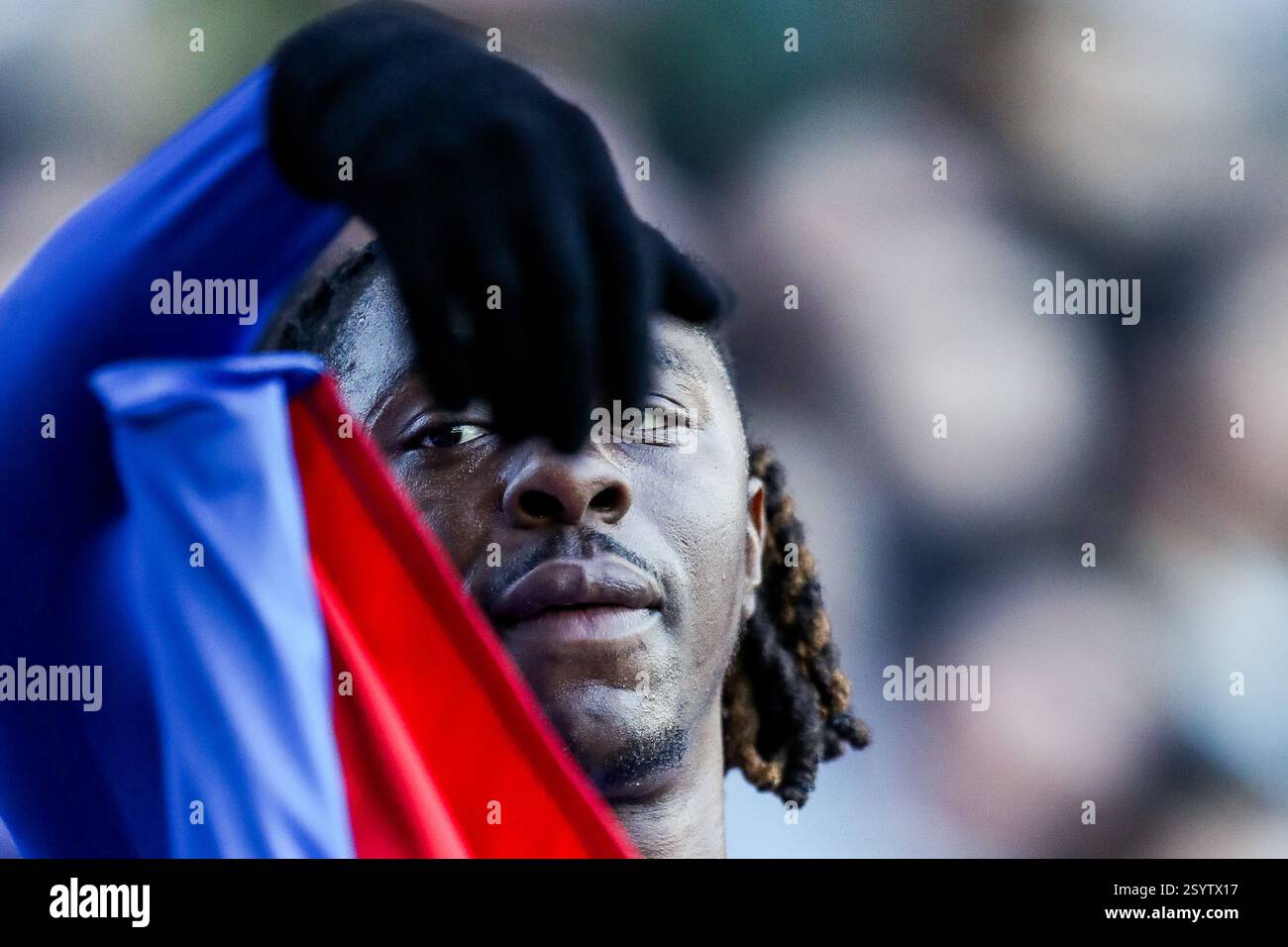 London, UK. 01st Mar, 2025. Eberechi Eze of Crystal Palace looks on ...