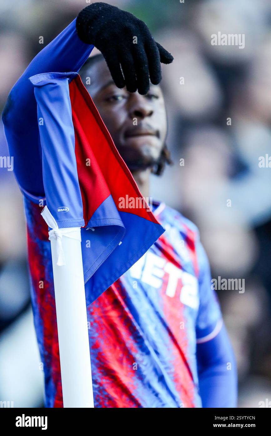 London, UK. 01st Mar, 2025. Eberechi Eze of Crystal Palace looks on ...