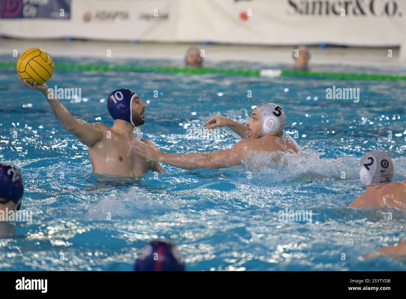 Stefano Luongo (De Akker Bologna) during Pallanuoto Trieste vs DE Akker ...
