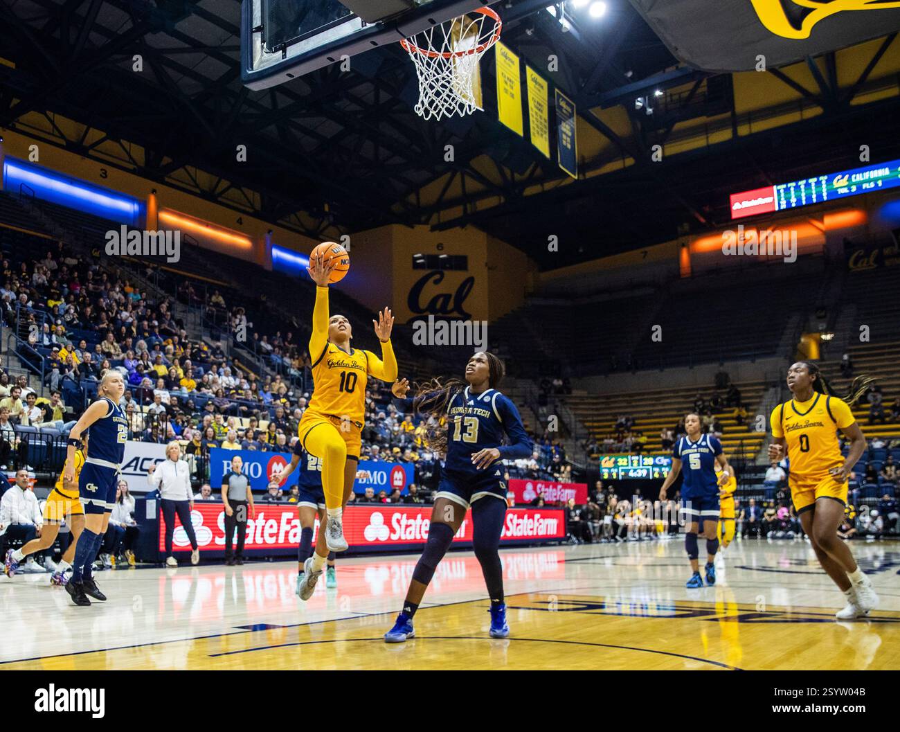 February 27 2025 Berkeley CA, USA California guard Lulu Twidale (10 ...