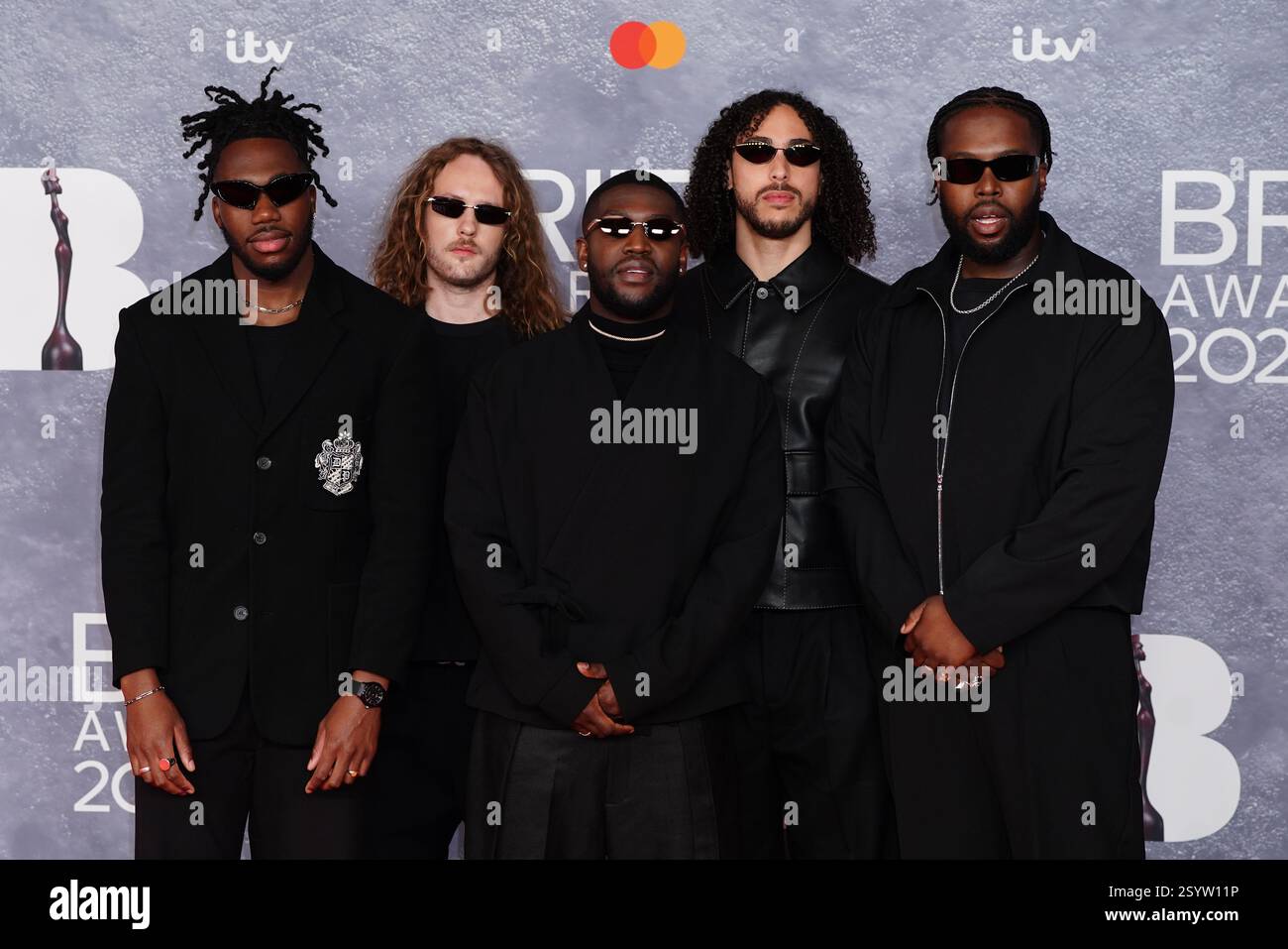 (left to right) Ife Ogunjobi, Joe Armon-Jones, Femi Koleoso, James Mollison and TJ Koleoso of ...