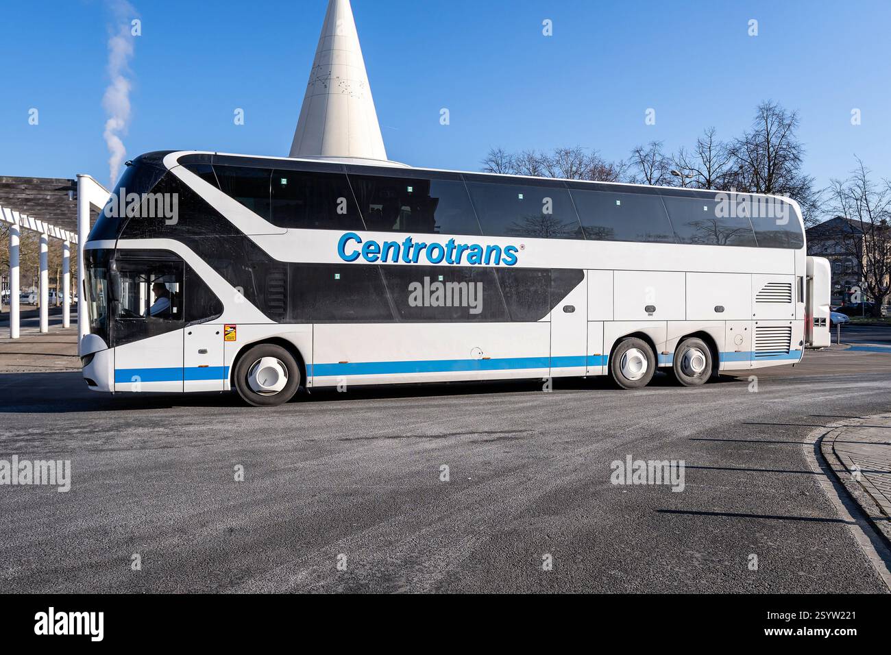 Centrotrans Neoplan Skyliner intercity bus in Göttingen, Germany Stock ...