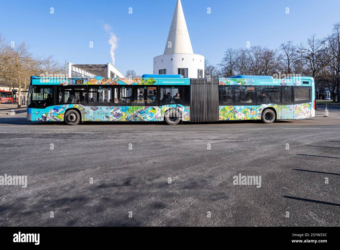 GöVB Göttinger Verkehrsbetriebe Mercedes-Benz Citaro G articulated bus ...