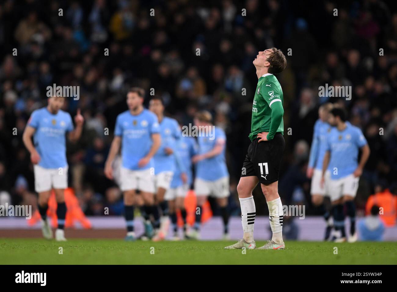 Manchester, UK. 01st Mar, 2025. Plymouth Argyle's Callum Wright ...
