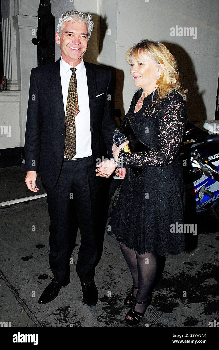 Philip Schofield and Wife Stephanie Lowe Attend ITV Gala After Party ...
