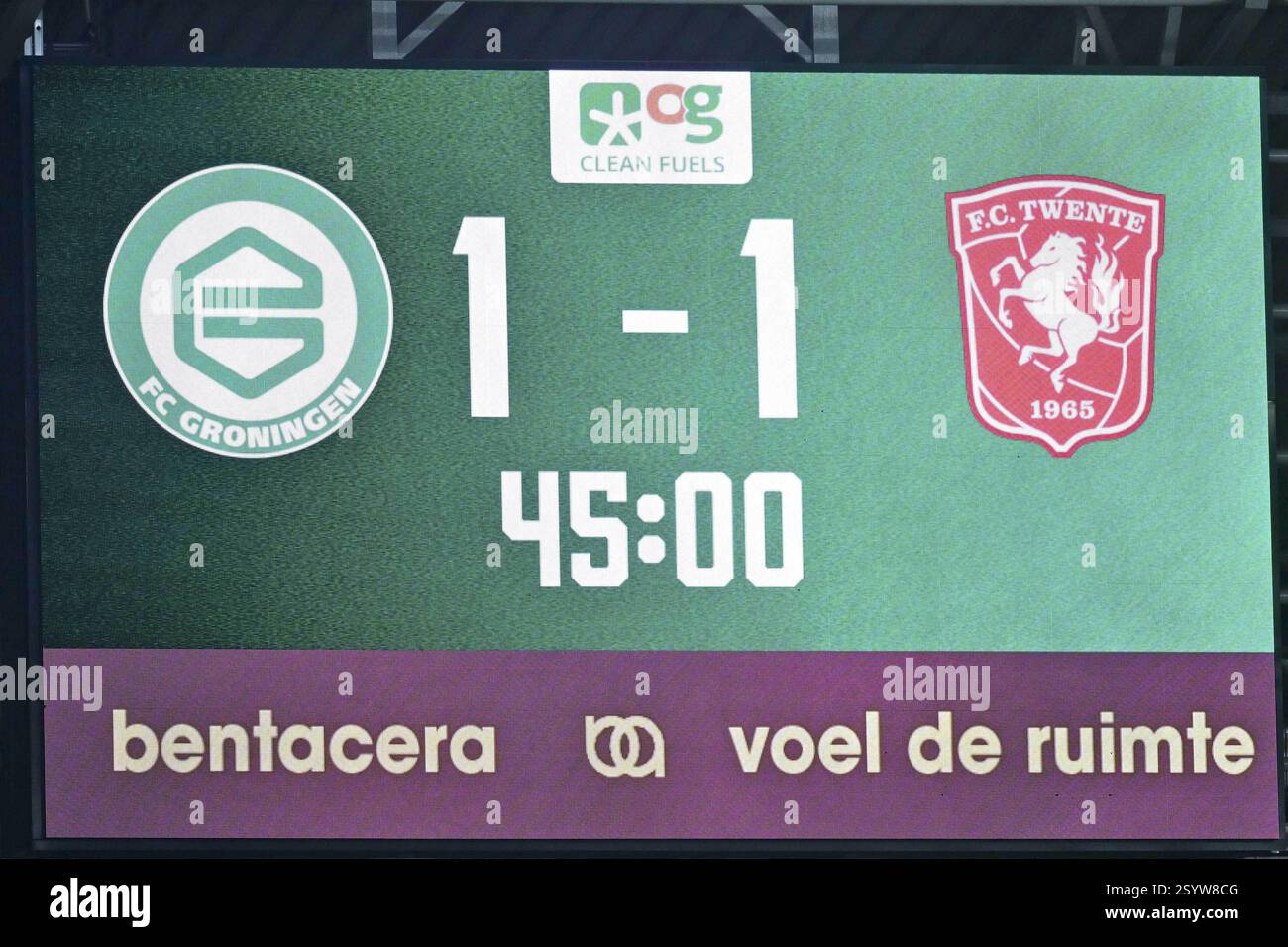 Groningen, Netherlands. 01st Mar, 2025. GRONINGEN, Stadium Euroborg, 01 ...