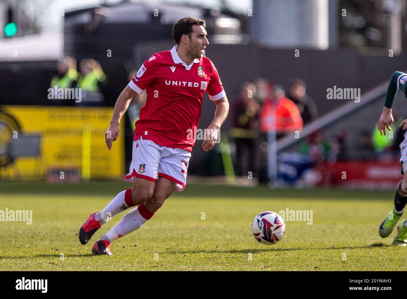 Matty James of Wrexham AFC during the Sky Bet League 1 match Wrexham vs ...