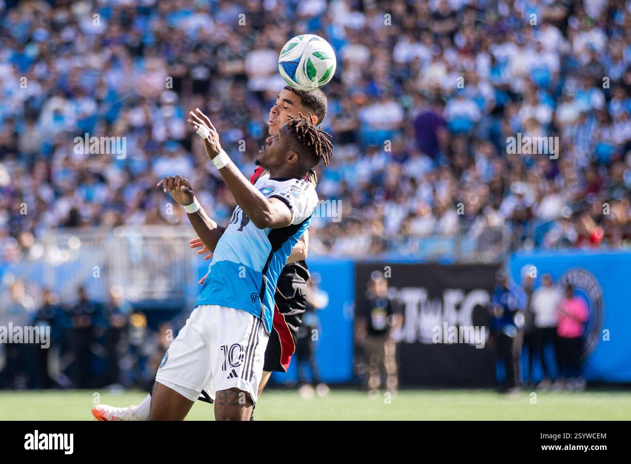 Charlotte, NC, USA. 1st Mar, 2025. Charlotte FC forward Wilfried Zaha ...