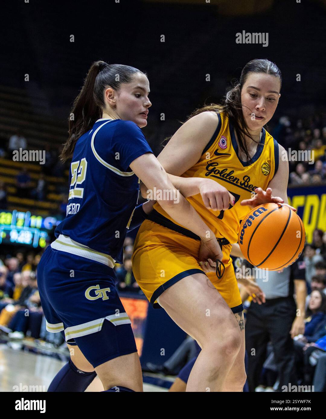 February 27 2025 Berkeley CA, USA California forward Marta Suarez (7 ...