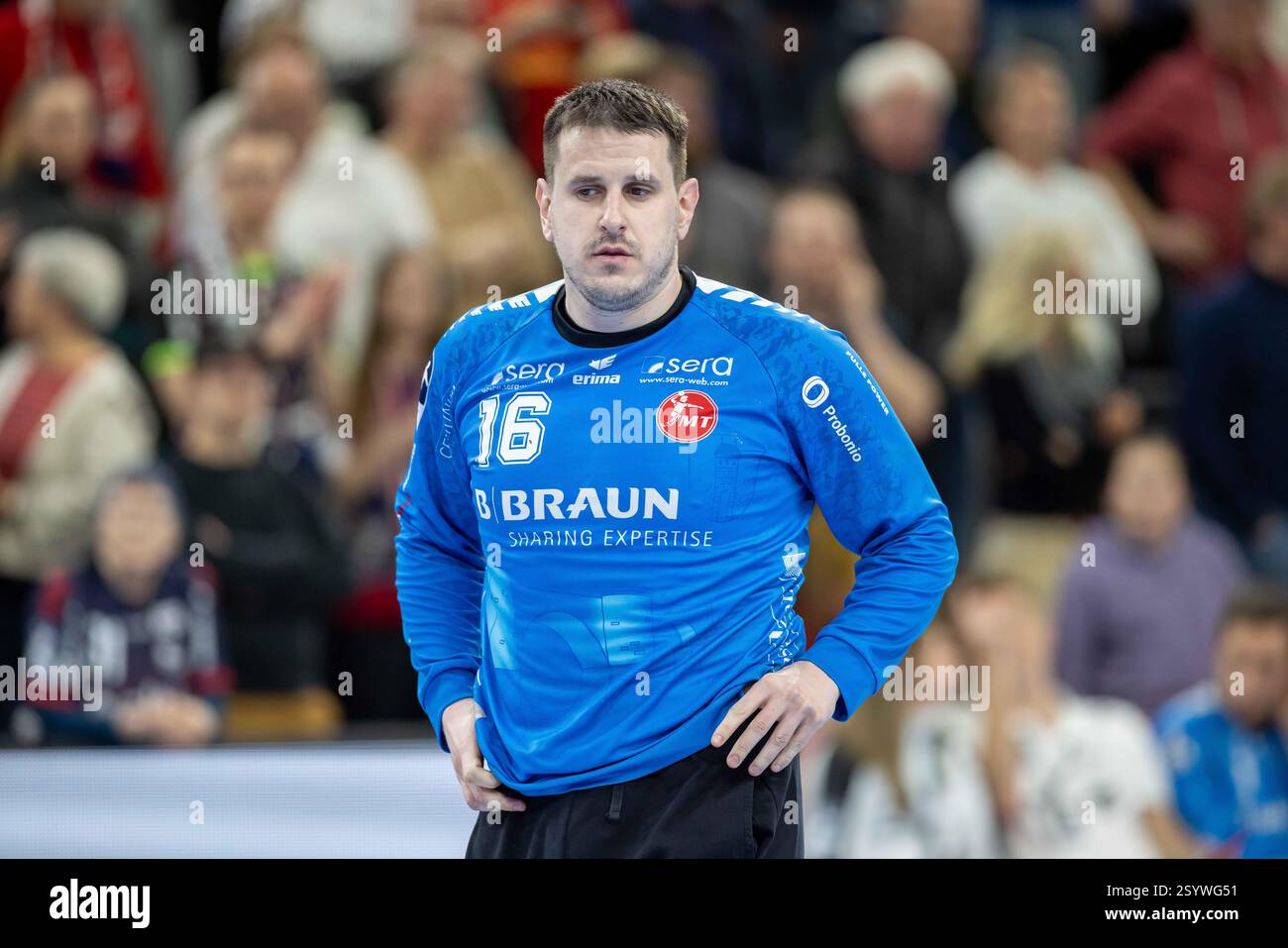 Flensburg, Germany. 01st Mar, 2025. Handball: Bundesliga, SG Flensburg ...