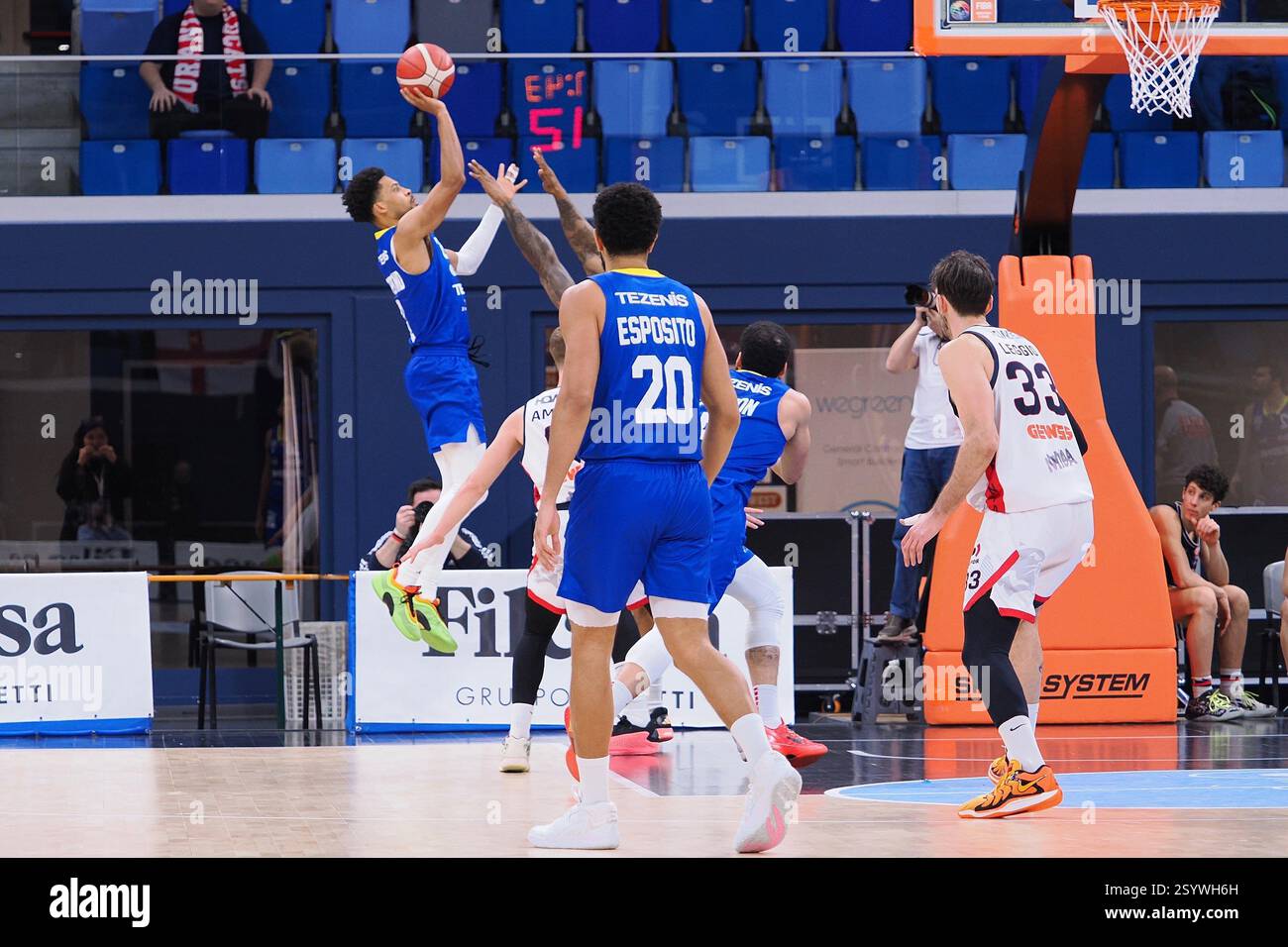 Milan, Italy. 01st Mar, 2025. Zach Copeland (Tezenis Verona) during ...