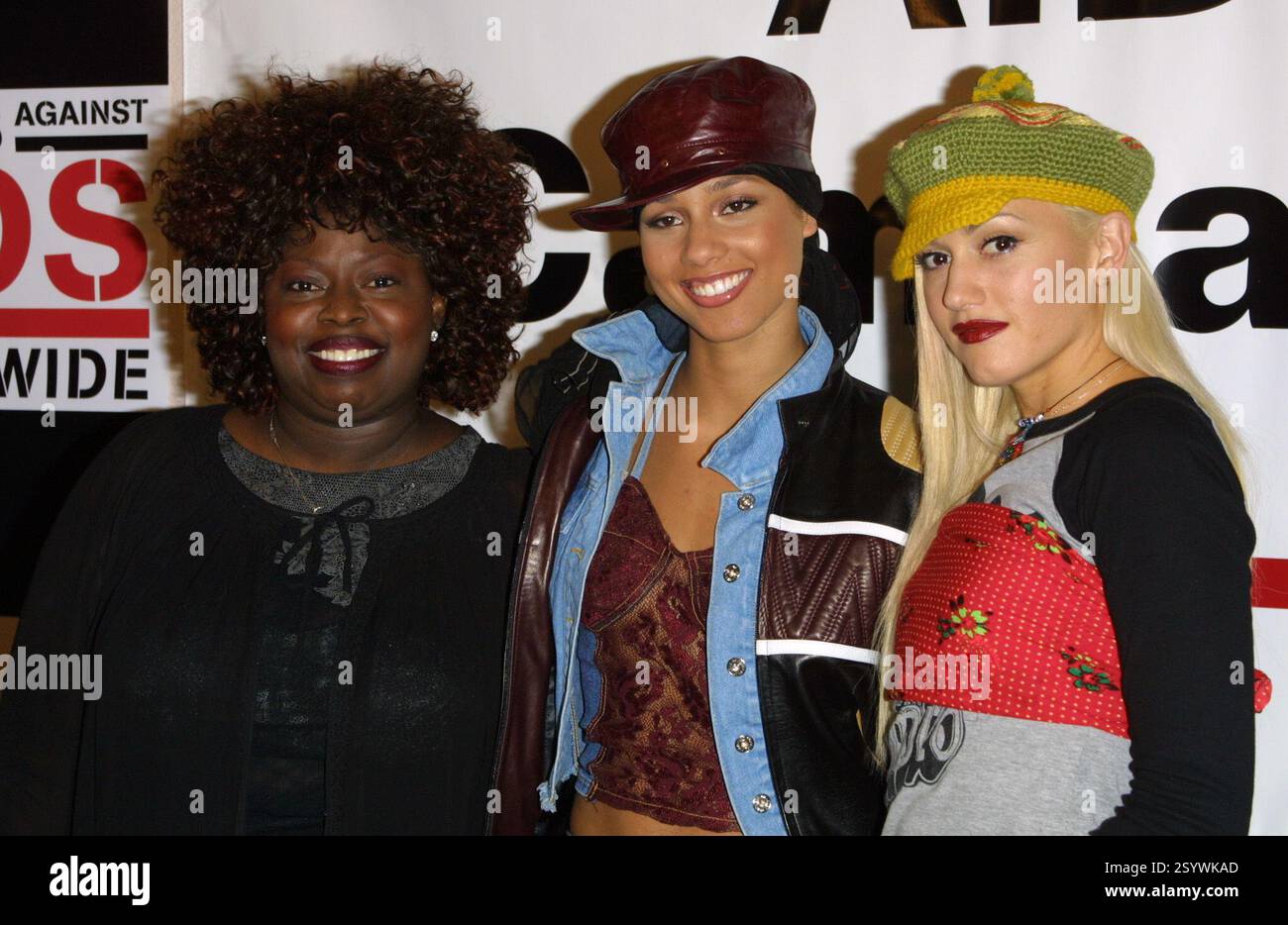 Dec 03, 2001; Las Vegas , Nevada, USA; Singers ANGIE STONE, ALICIA ...