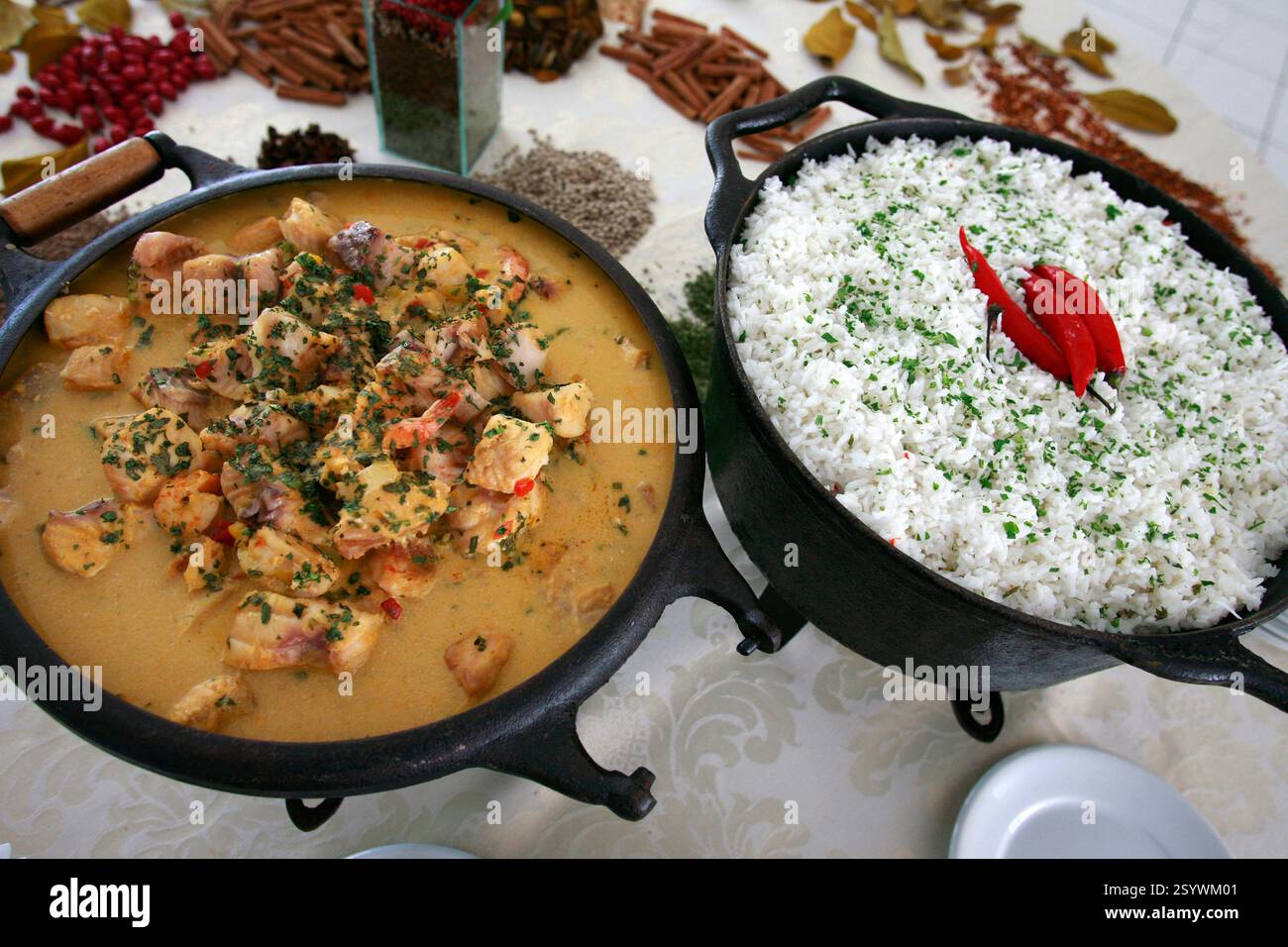 Brazilian stew moqueca baiana hi-res stock photography and images - Alamy