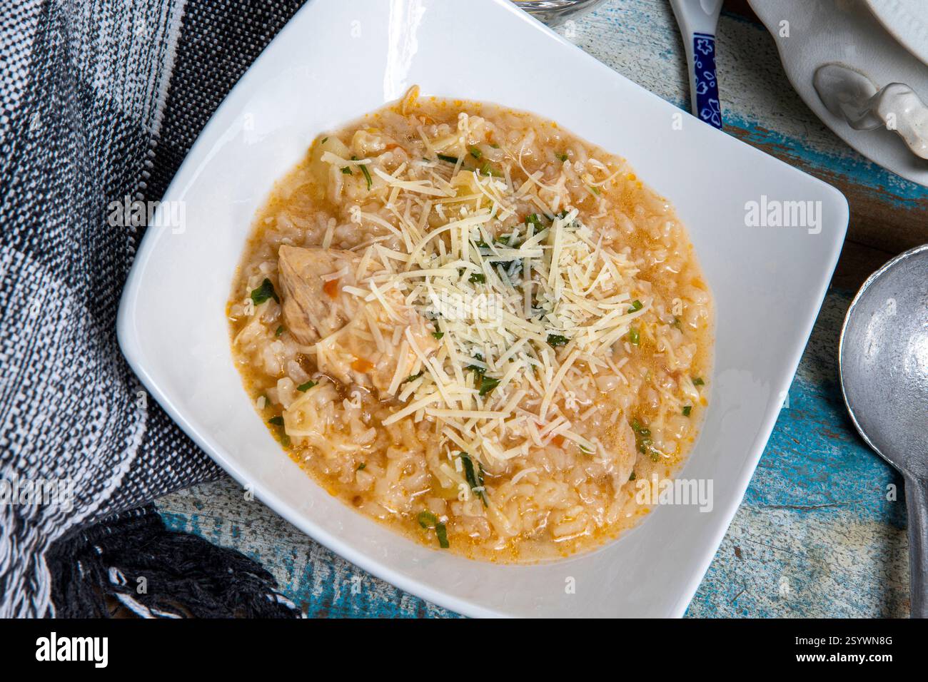 Brazilian cuisine - Chicken soup or Canja de galinha in portuguese - Traditional Brazil dishes ...